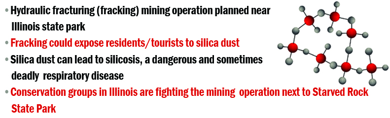 Fracking leads to silicosis concerns near Illinois state park - The ...